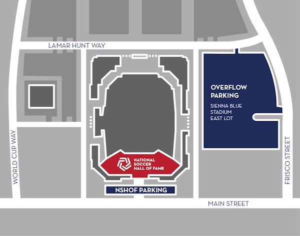 National Soccer Hall of Fame - Parking and Directions | National Soccer ...
